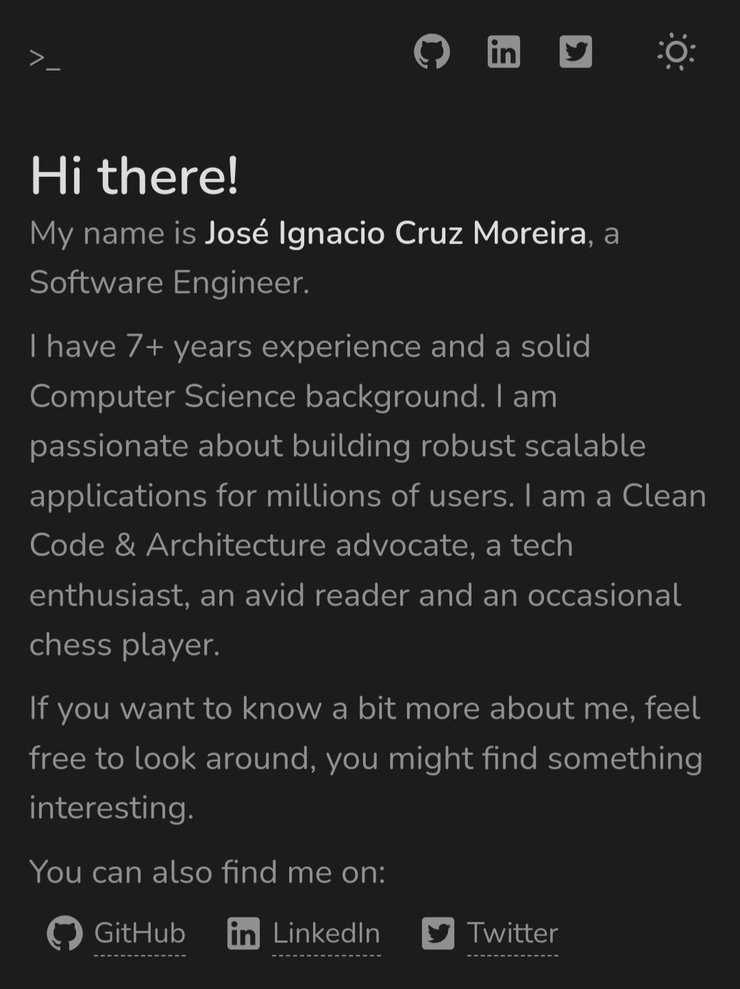 Jose Ignacio Cruz Moreira on LinkedIn: #withastro #unocss #svelte Jose Ignacio Cruz Moreira on LinkedIn: #withastro #unocss #svelte