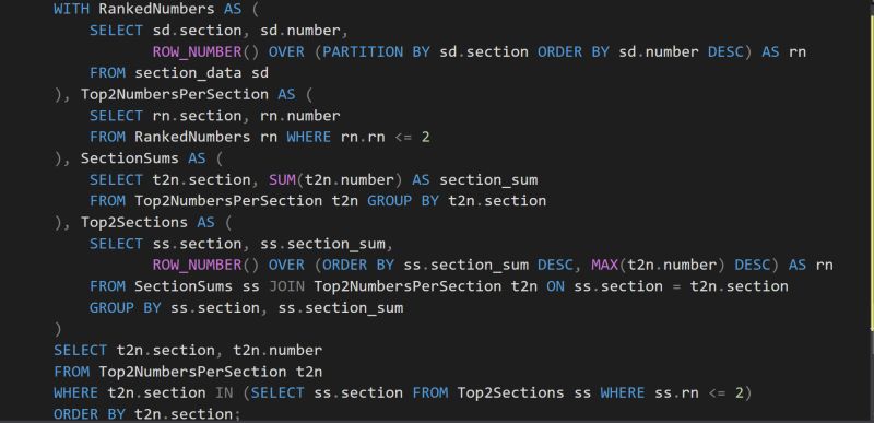 Deepak Lodhi on LinkedIn: #sql #hard #sql #hardquestion #complexquery Deepak Lodhi on LinkedIn: #sql #hard #sql #hardquestion #complexquery