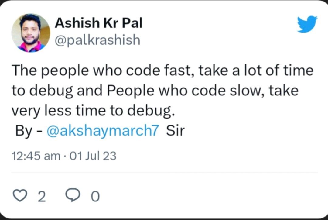 Ashish Kr Pal on LinkedIn: #javascript #frontend #namastereactjs # ... Ashish Kr Pal on LinkedIn: #javascript #frontend #namastereactjs # ...