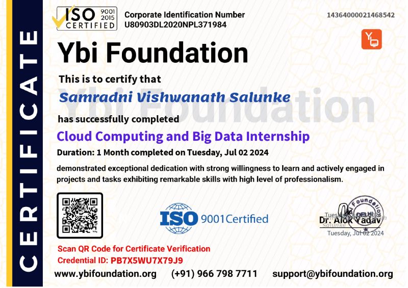 Samradni Salunke on LinkedIn: #cloudcomputing #bigdata #python # ... Samradni Salunke on LinkedIn: #cloudcomputing #bigdata #python # ...