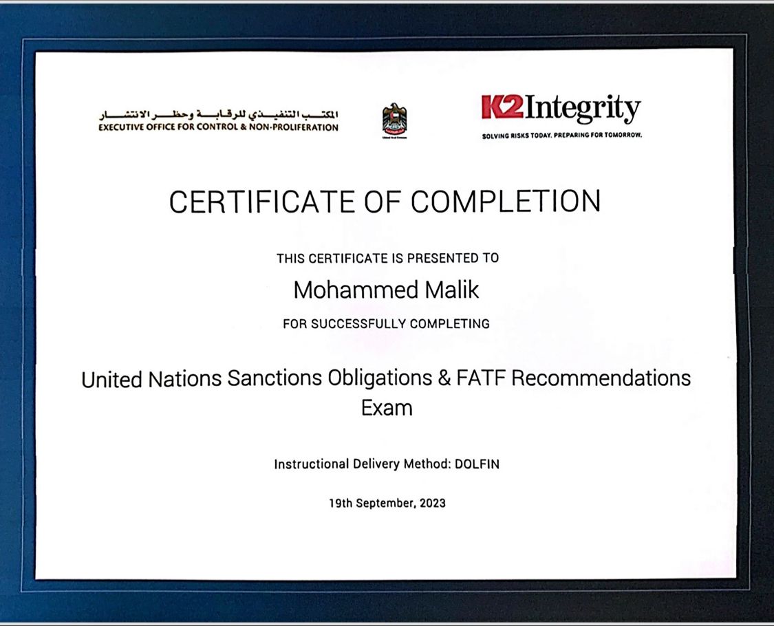 Mohammed Fayad Malik posted on LinkedIn Mohammed Fayad Malik posted on LinkedIn