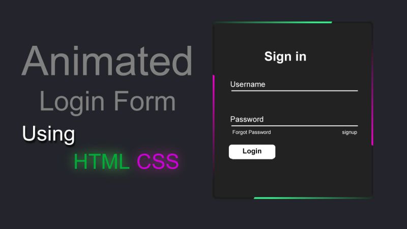 muhammad shafiq on LinkedIn: Animated Login Form Using HTML & CSS muhammad shafiq on LinkedIn: Animated Login Form Using HTML & CSS