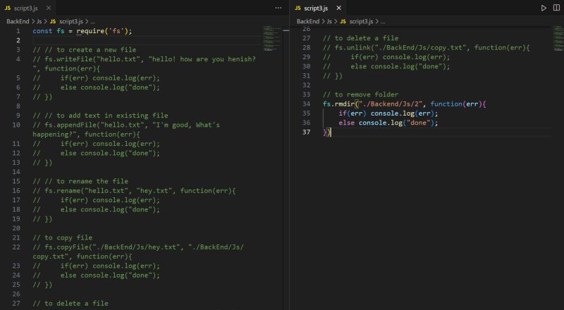 Henish Patoliya on LinkedIn: #nodejs #fileoperations #learningjourney # ... Henish Patoliya on LinkedIn: #nodejs #fileoperations #learningjourney # ...