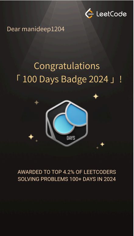 Manideep Mukhi on LinkedIn: #leetcode #coding #milestone Manideep Mukhi on LinkedIn: #leetcode #coding #milestone