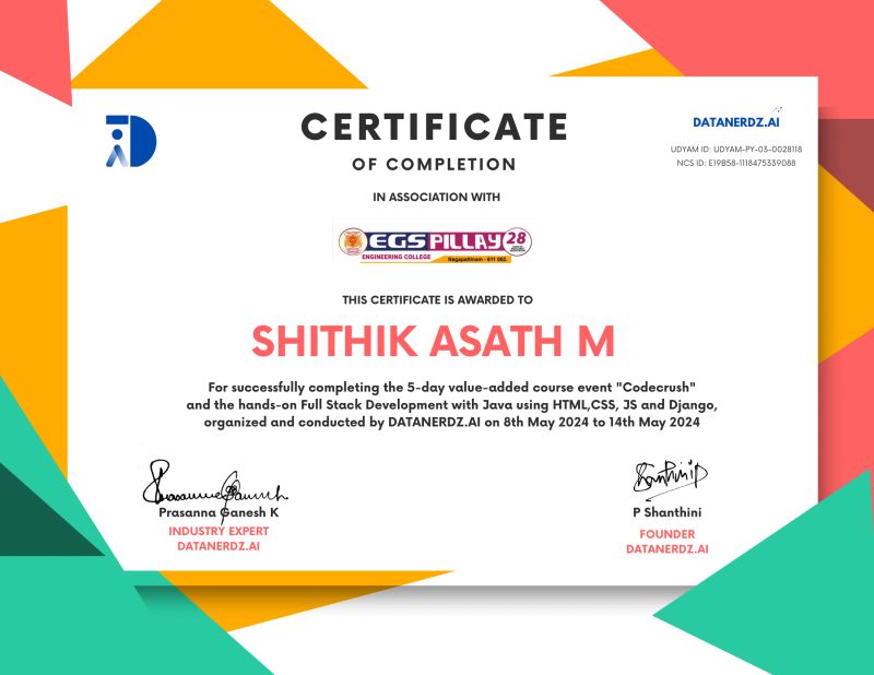 Shithik Asath M on LinkedIn: #fullstackdevelopment #java #django #html ... Shithik Asath M on LinkedIn: #fullstackdevelopment #java #django #html ...