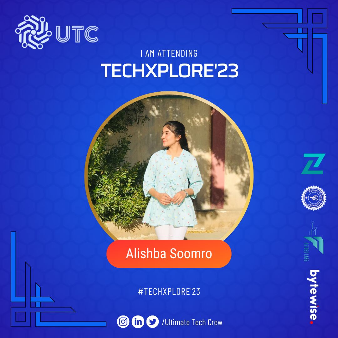 Alishba Soomro on LinkedIn: #techxplore23 #utc #event Alishba Soomro on LinkedIn: #techxplore23 #utc #event