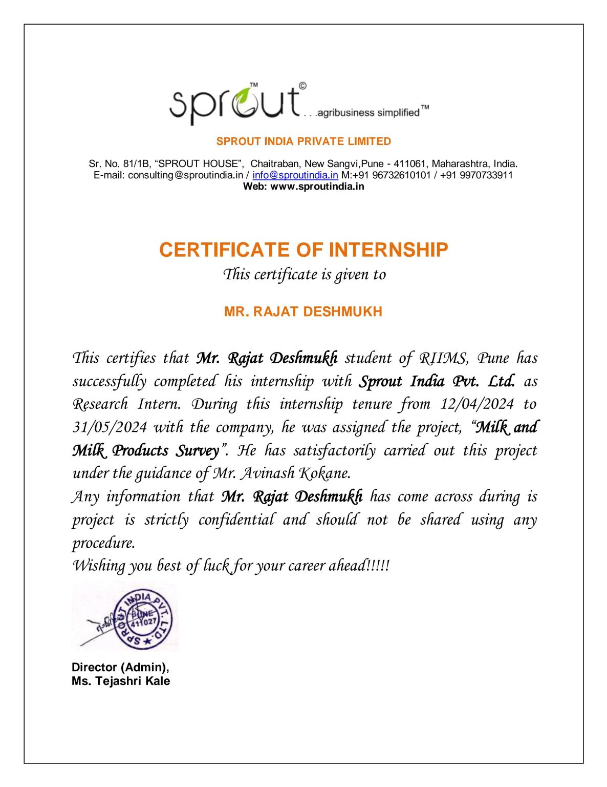 Rajat Deshmukh on LinkedIn: #marketreseach #researchintern Rajat Deshmukh on LinkedIn: #marketreseach #researchintern