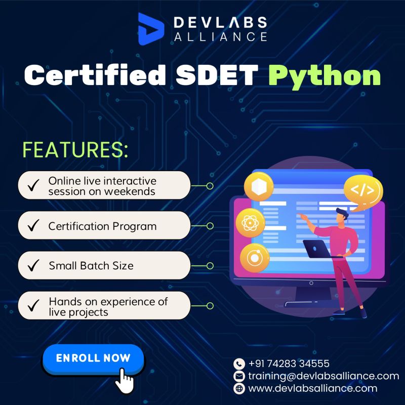 Sachin Kumar on LinkedIn: #sdet #devlabsalliance #sdetpython #python Sachin Kumar on LinkedIn: #sdet #devlabsalliance #sdetpython #python