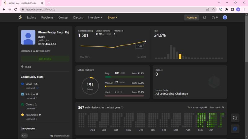 Bhanu Pratap Singh Rajawat on LinkedIn: #codekaze #leetcode # ... Bhanu Pratap Singh Rajawat on LinkedIn: #codekaze #leetcode # ...