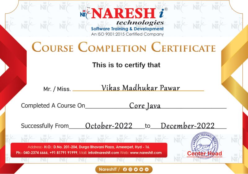 Vikas Pawar on LinkedIn: #java #corejava #javaprogramming #backenddeveloper Vikas Pawar on LinkedIn: #java #corejava #javaprogramming #backenddeveloper