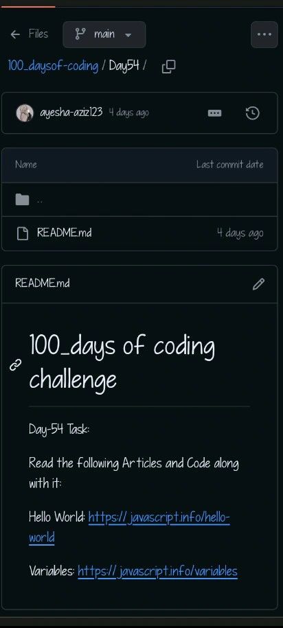Ayesha Aziz on LinkedIn: #100_days_challenge #typescript #100_days ... Ayesha Aziz on LinkedIn: #100_days_challenge #typescript #100_days ...