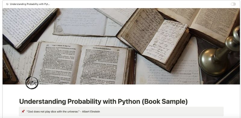 Michael(Mike) Erlihson on LinkedIn: #mathematics #python #book #simulations Michael(Mike) Erlihson on LinkedIn: #mathematics #python #book #simulations