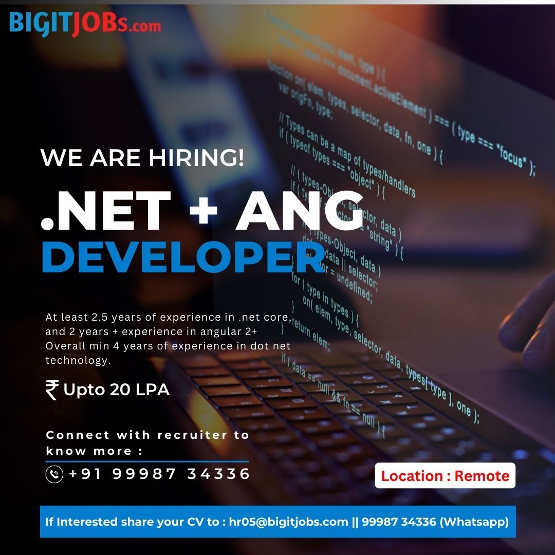 Aditi Porwal on LinkedIn: #dotnetdeveloper #dotnetcore # ... Aditi Porwal on LinkedIn: #dotnetdeveloper #dotnetcore # ...