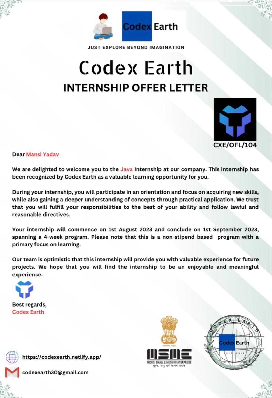 Codex Earth posted on LinkedIn Codex Earth posted on LinkedIn