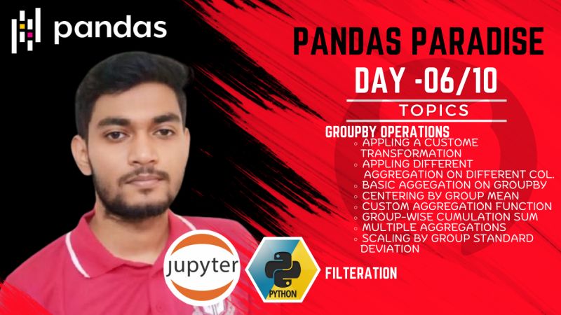 Day 6 of Python Pandas Challenge | Himel Sarder posted on the topic ... Day 6 of Python Pandas Challenge | Himel Sarder posted on the topic ...