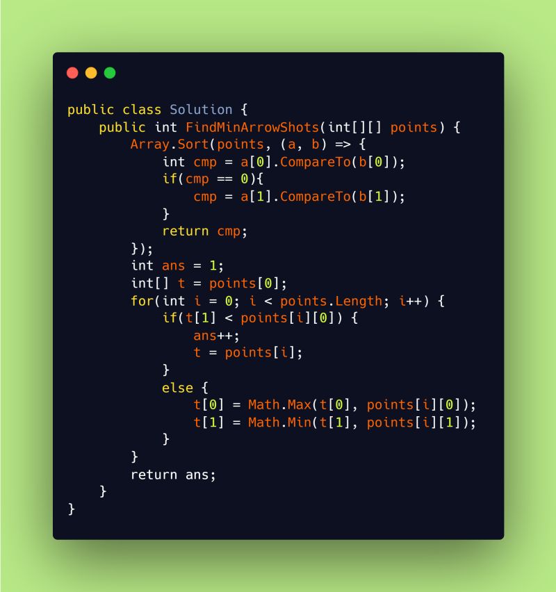 Abu Rifat Muhammed Al Hasib on LinkedIn: LeetCode Daily Challenge: 452 ... Abu Rifat Muhammed Al Hasib on LinkedIn: LeetCode Daily Challenge: 452 ...