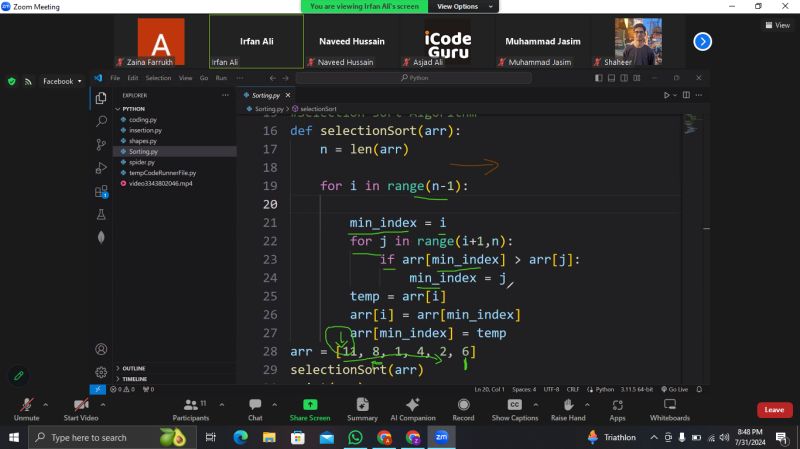 Zaina Farrukh on LinkedIn: #sorting_algorithms #learning #algorithms # ... Zaina Farrukh on LinkedIn: #sorting_algorithms #learning #algorithms # ...