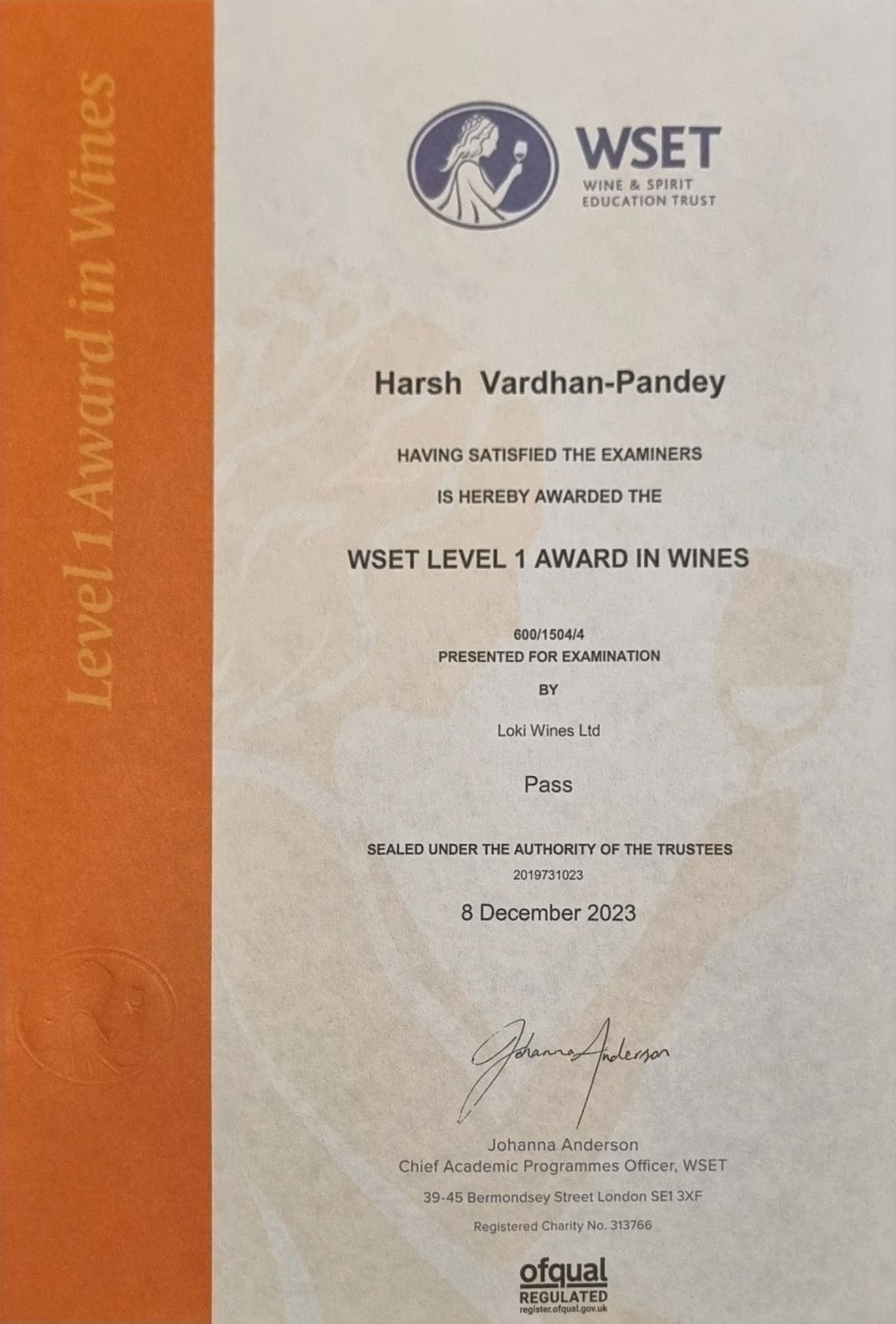 Harsh Vardhan Pandey on LinkedIn: #lokiwines #developtrust Harsh Vardhan Pandey on LinkedIn: #lokiwines #developtrust