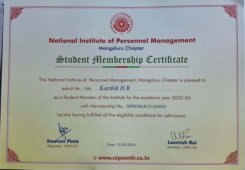 Karthik Hegde on LinkedIn: #nipm #mangaluruchapter #learningandgrowing Karthik Hegde on LinkedIn: #nipm #mangaluruchapter #learningandgrowing