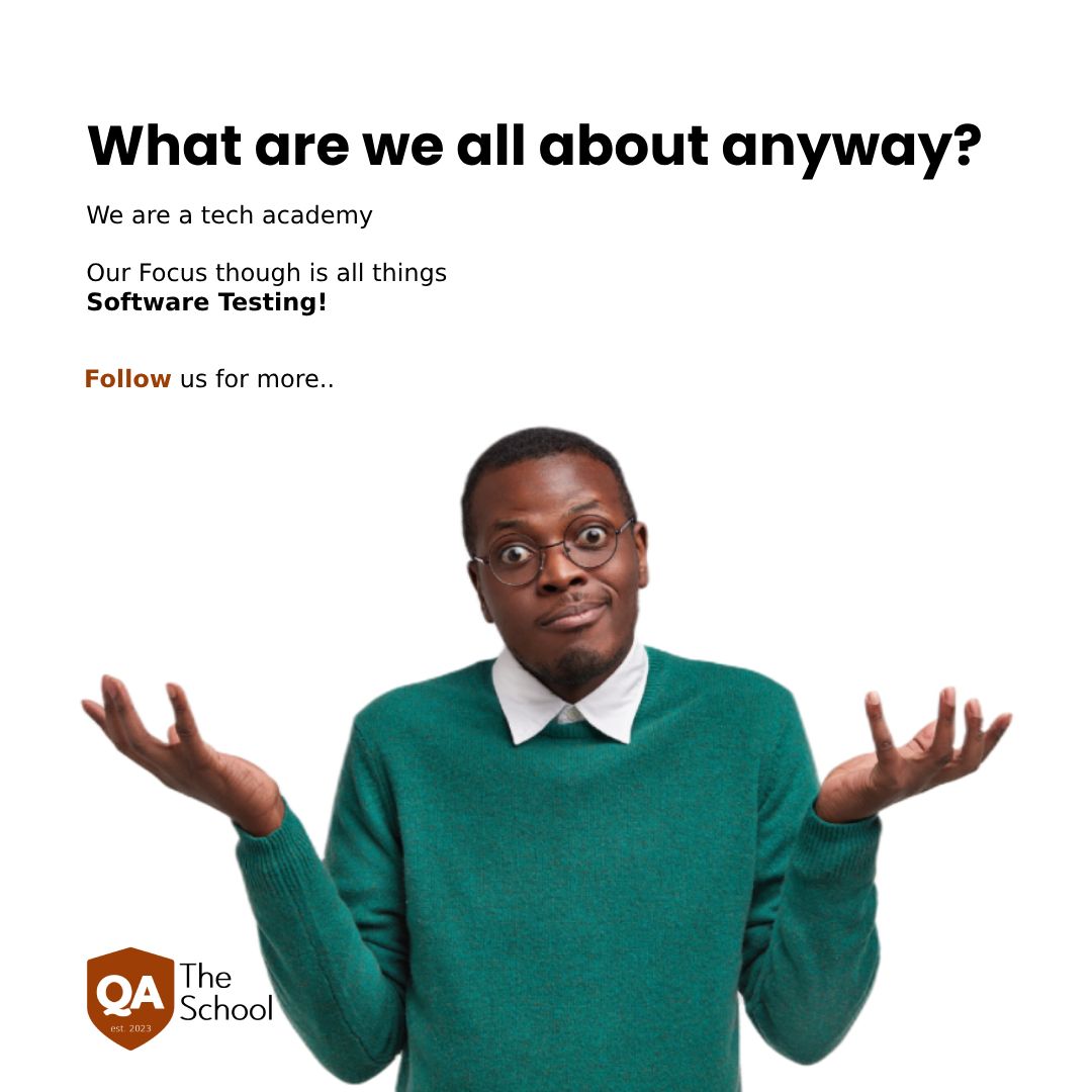 The QA School on LinkedIn: #qualityassurance #softwaretesting # ... The QA School on LinkedIn: #qualityassurance #softwaretesting # ...