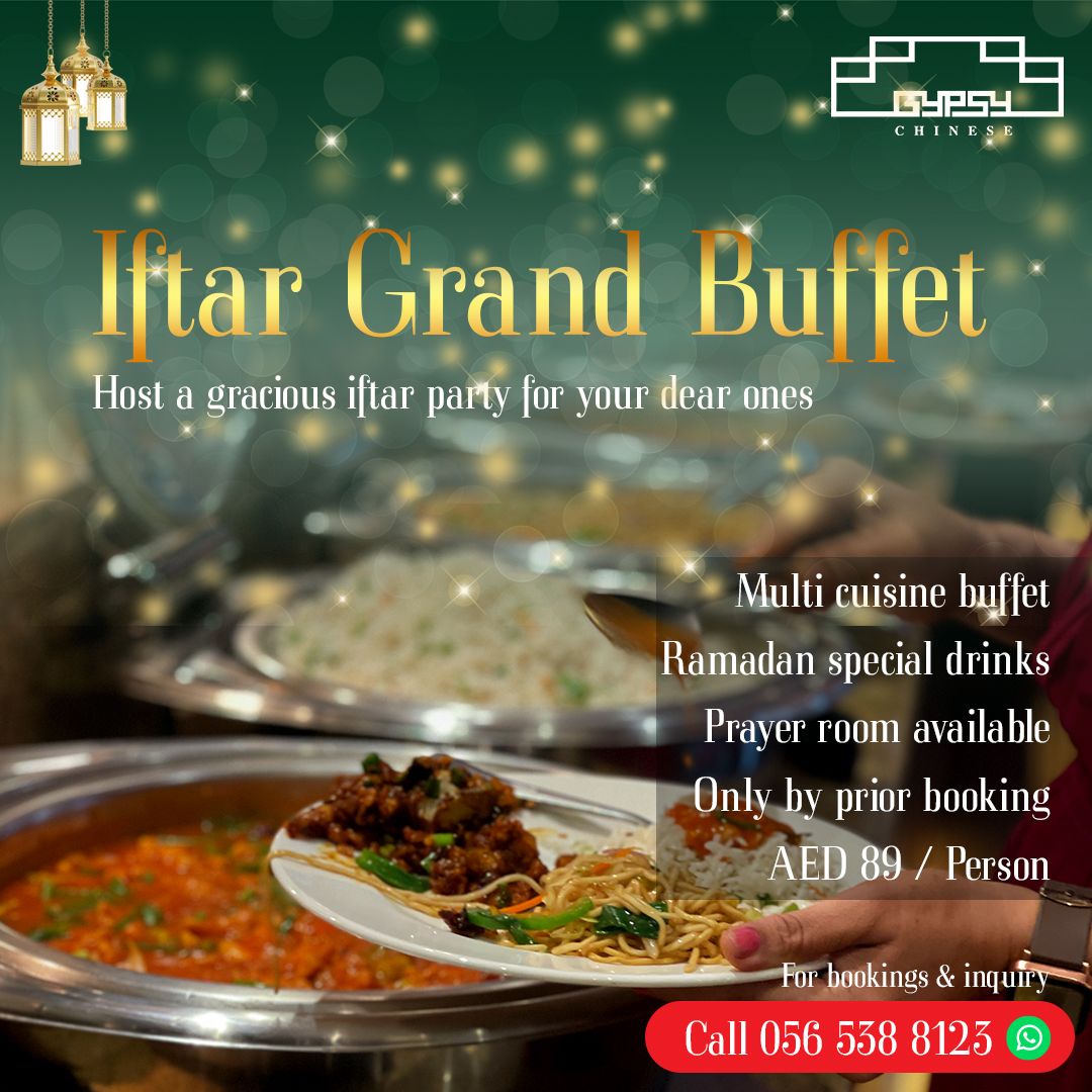 Gypsy Chinese Restaurant on LinkedIn: #ramadankareem #iftarbuffet # ... Gypsy Chinese Restaurant on LinkedIn: #ramadankareem #iftarbuffet # ...