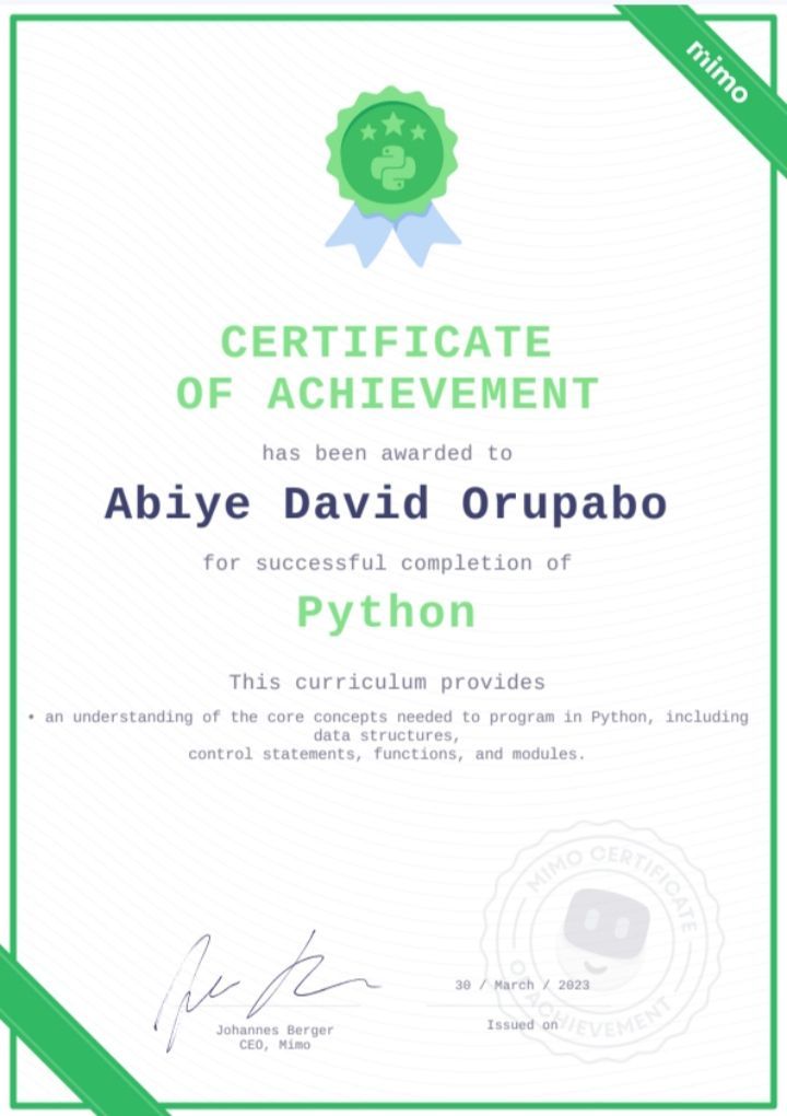 David Abiye on LinkedIn: #100daysofcodechallenge #pythonprogramming #pjjh David Abiye on LinkedIn: #100daysofcodechallenge #pythonprogramming #pjjh