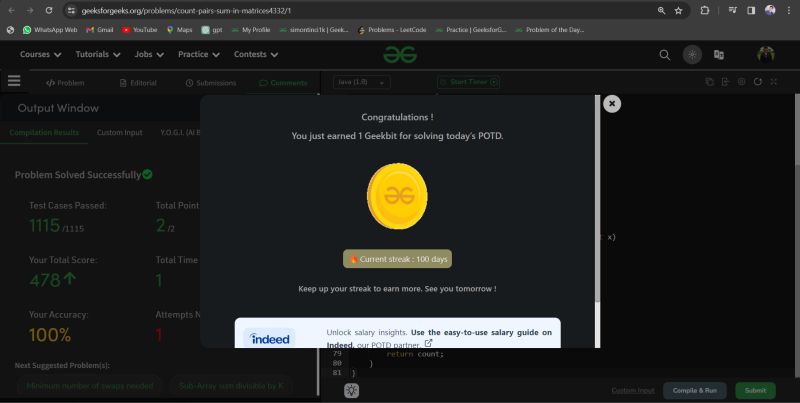 Agnik Mondal on LinkedIn: #100daysofcode #geeksforgeeks #codeeveryday # ... Agnik Mondal on LinkedIn: #100daysofcode #geeksforgeeks #codeeveryday # ...