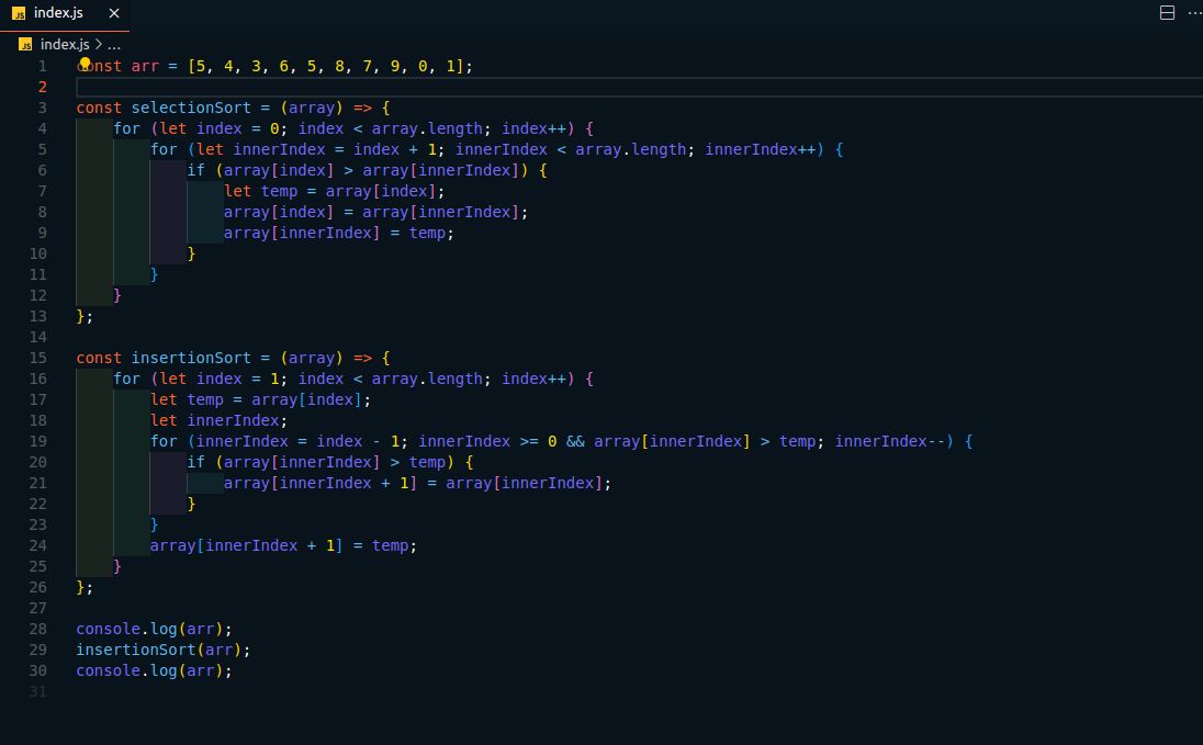 HAMZA NAFASAT on LinkedIn: Selection sorting and Insertion sorting with ... HAMZA NAFASAT on LinkedIn: Selection sorting and Insertion sorting with ...