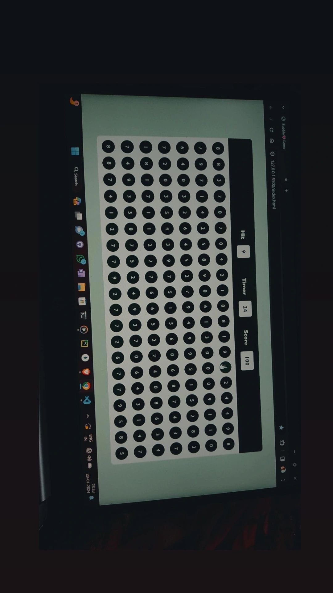 Pankaj Kumar on LinkedIn: Bubble game using html css javascript 🧑💻🧑💻 ️ Pankaj Kumar on LinkedIn: Bubble game using html css javascript 🧑💻🧑💻 ️