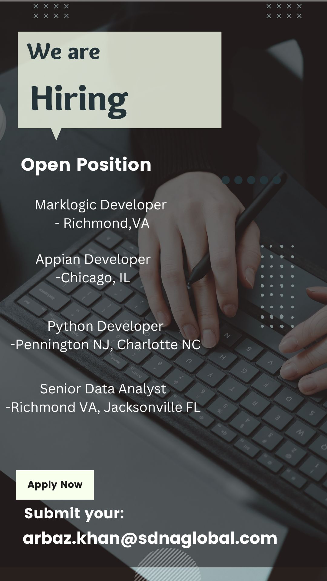 Arbaz Khan on LinkedIn: #techjobs #softwareengineer #usjobs #hiring # ... Arbaz Khan on LinkedIn: #techjobs #softwareengineer #usjobs #hiring # ...
