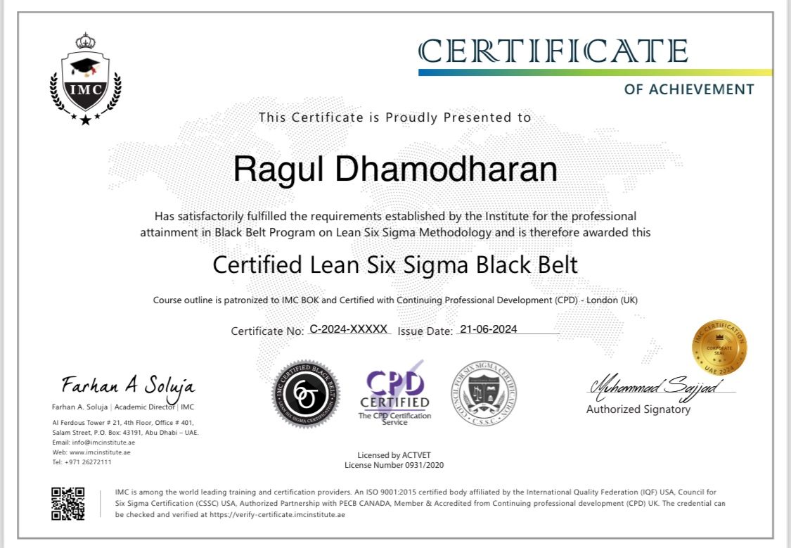 Ragul Dhamodharan on LinkedIn: I’m happy to share that I’ve obtained a ... Ragul Dhamodharan on LinkedIn: I’m happy to share that I’ve obtained a ...