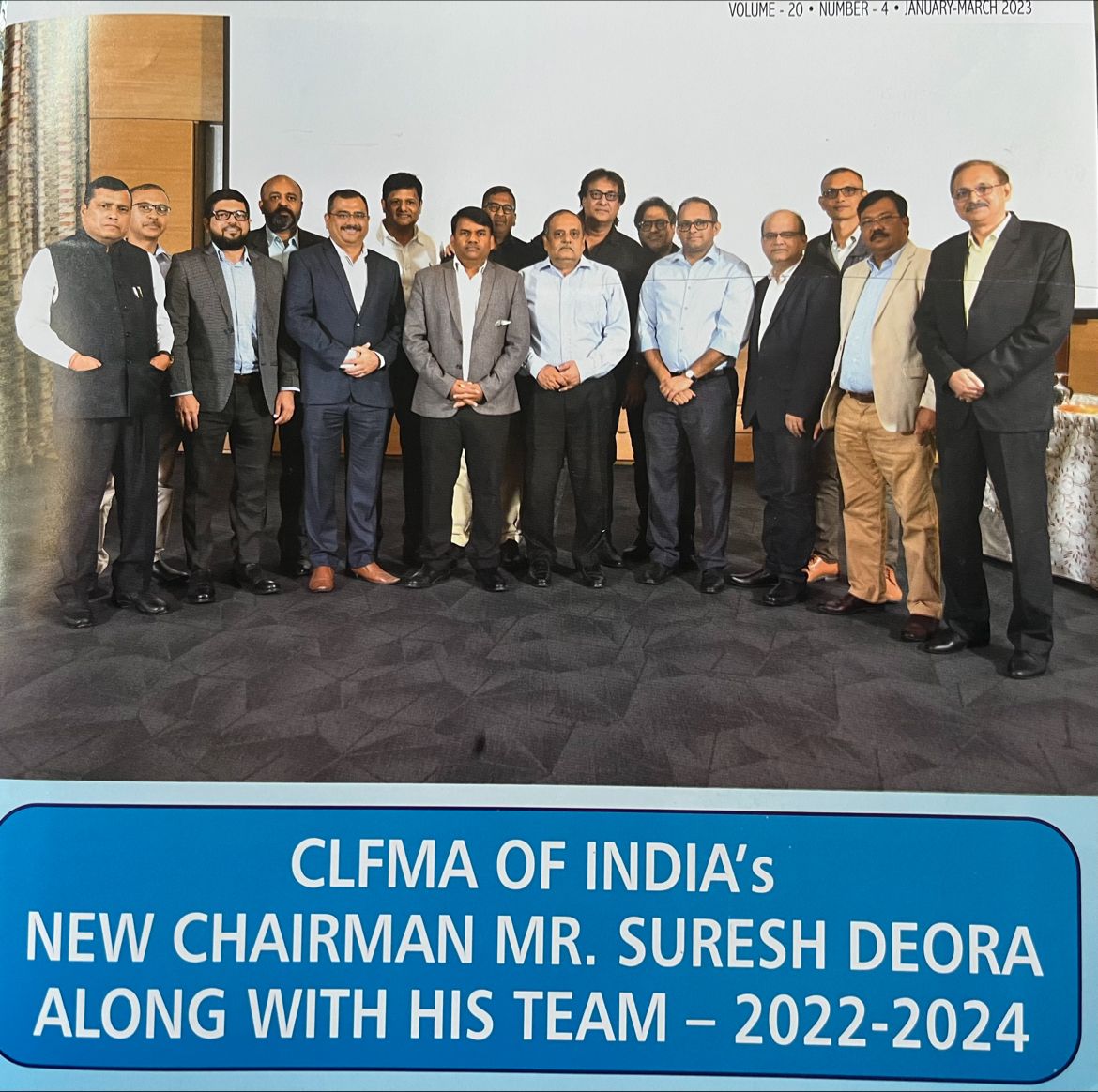 Rina Deora on LinkedIn: Mr Suresh Deora ALL INDIA CLFMA CHAIRMAN 22-24 Rina Deora on LinkedIn: Mr Suresh Deora ALL INDIA CLFMA CHAIRMAN 22-24