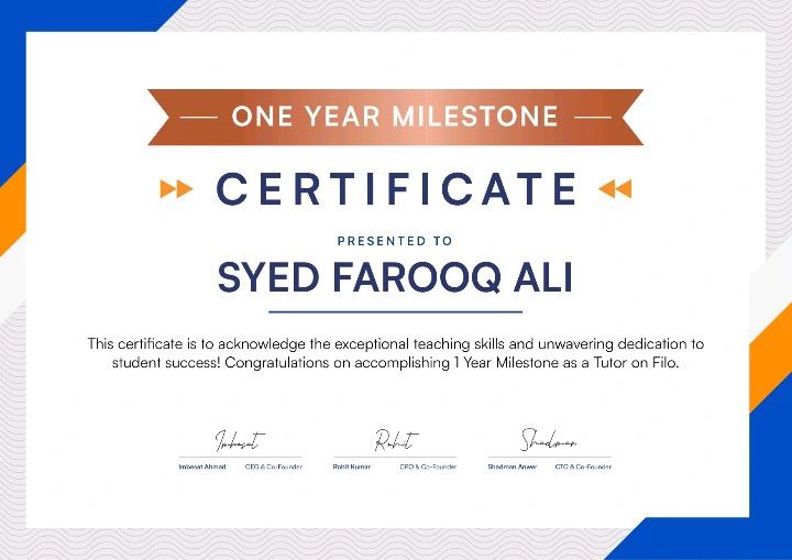 Syed Farooq Ali on LinkedIn: thanks#Filo Syed Farooq Ali on LinkedIn: thanks#Filo