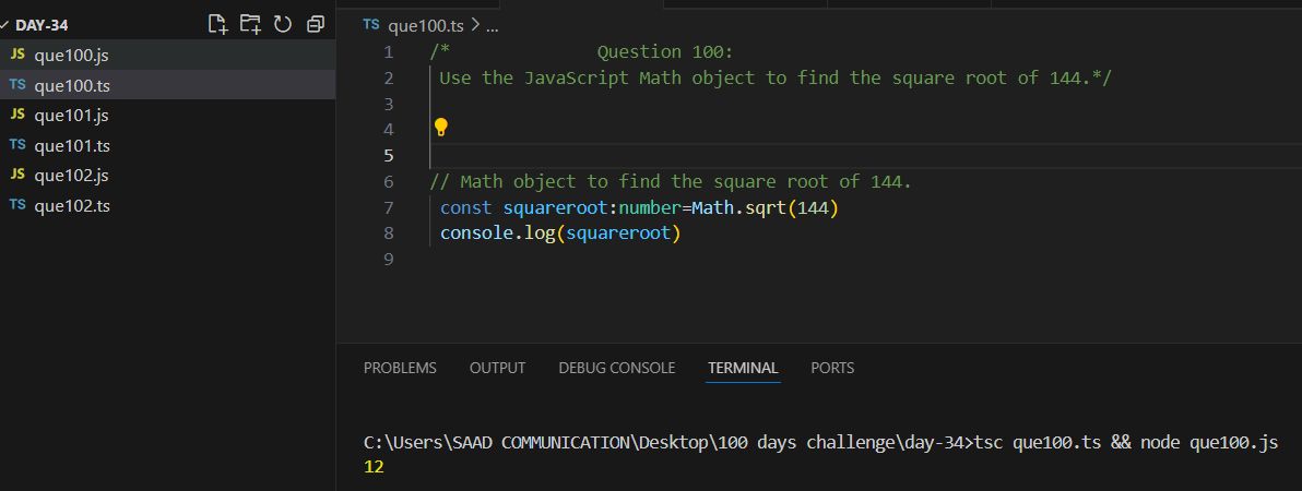 Rubi Abid on LinkedIn: #100daysofcode #javascript #typescript # ... Rubi Abid on LinkedIn: #100daysofcode #javascript #typescript # ...