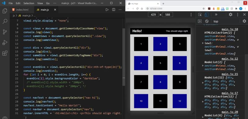 Day 3 of #100DaysOfCode Challenge: Document Object Model | NAWTEJ ... Day 3 of #100DaysOfCode Challenge: Document Object Model | NAWTEJ ...