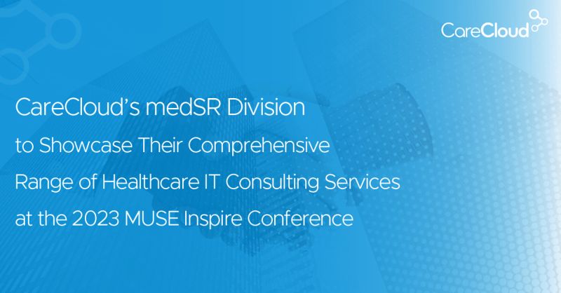 CareCloud on LinkedIn: CareCloud’s medSR Division to Showcase Their ... CareCloud on LinkedIn: CareCloud’s medSR Division to Showcase Their ...