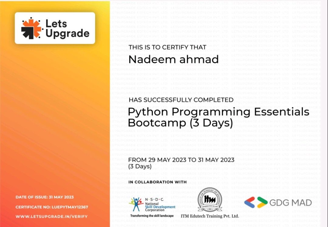 Nadeem Ahmad on LinkedIn: #share #programming #python Nadeem Ahmad on LinkedIn: #share #programming #python