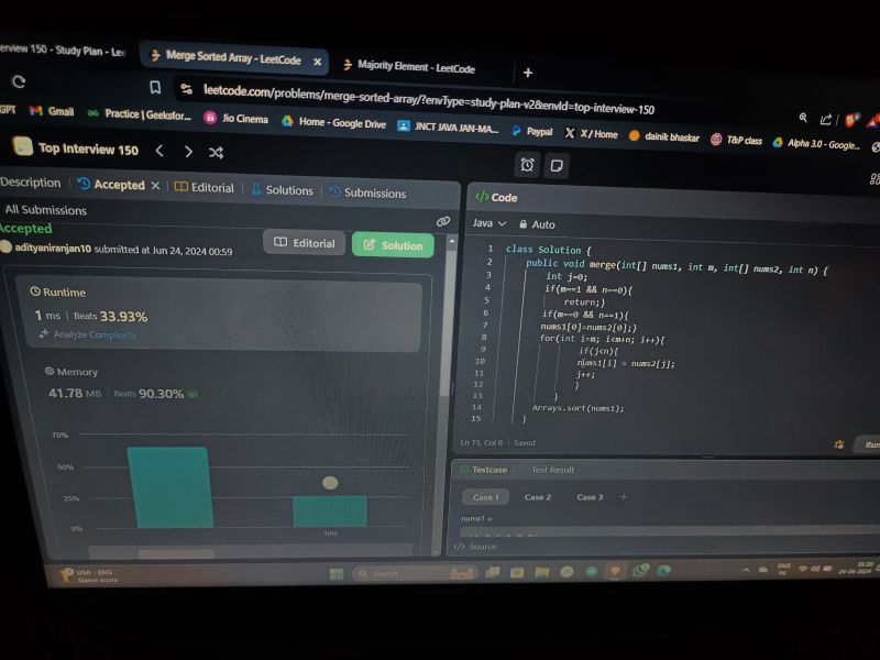 Aditya Niranjan on LinkedIn: #dsa #codingchallenge #day1 #leetcode # ... Aditya Niranjan on LinkedIn: #dsa #codingchallenge #day1 #leetcode # ...