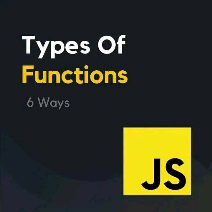 Muhammad Hamza on LinkedIn: Types Of Functions in JavaScript Muhammad Hamza on LinkedIn: Types Of Functions in JavaScript