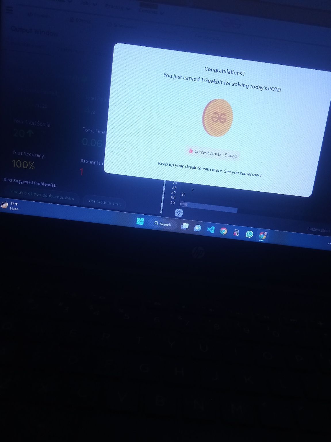 Anjali kumari on LinkedIn: #100daysofcodechallenge #gfg #coding #cpp # ... Anjali kumari on LinkedIn: #100daysofcodechallenge #gfg #coding #cpp # ...