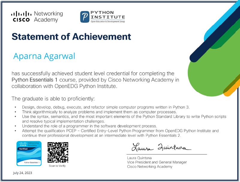 Aparna Agarwal on LinkedIn: #python #basicsofcoding Aparna Agarwal on LinkedIn: #python #basicsofcoding