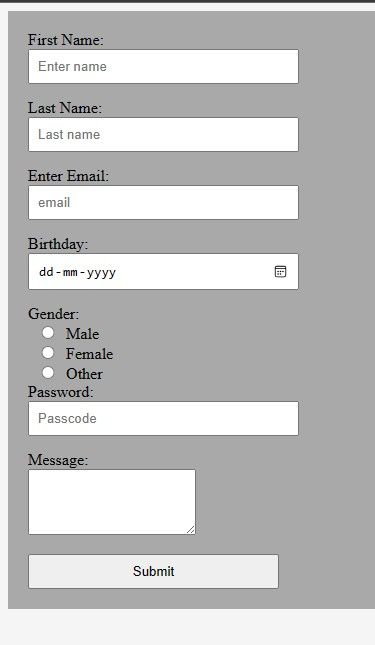 Gaurav Raj on LinkedIn: #design #html #css #webdesign #submitform # ... Gaurav Raj on LinkedIn: #design #html #css #webdesign #submitform # ...