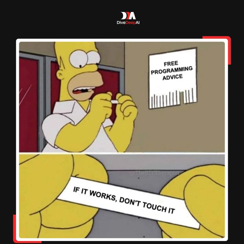 DiveDeepAI on LinkedIn: #programmingmemes #codelife #techhumor DiveDeepAI on LinkedIn: #programmingmemes #codelife #techhumor