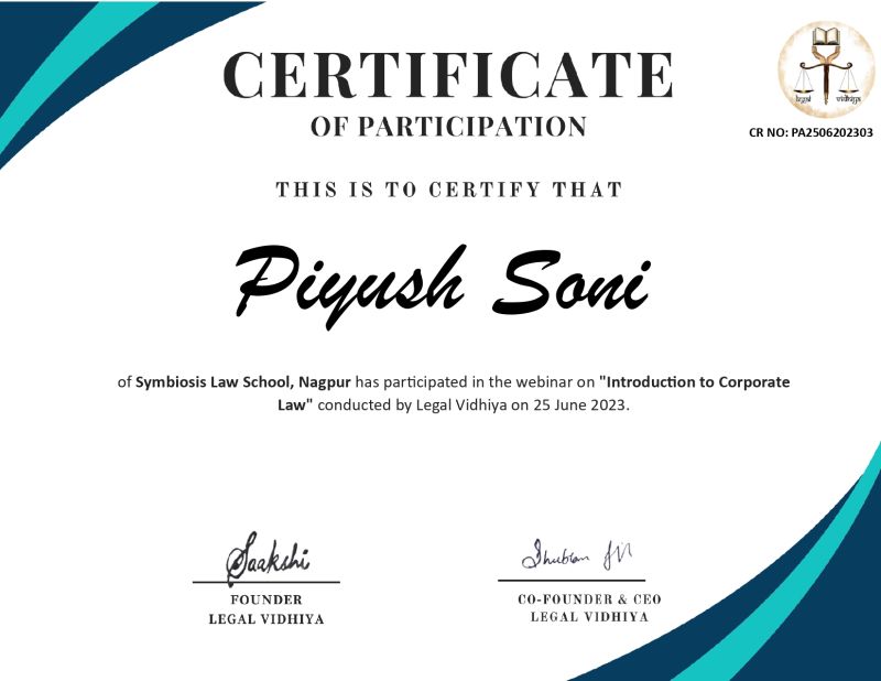 Piyush Soni on LinkedIn: Greetings Connections, I'm glad to share with ... Piyush Soni on LinkedIn: Greetings Connections, I'm glad to share with ...
