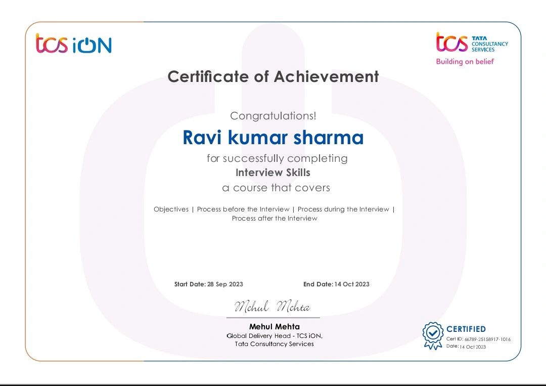 Ravi Kumar Sharma posted on LinkedIn Ravi Kumar Sharma posted on LinkedIn