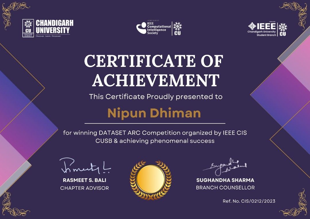 Nipun Dhiman on LinkedIn: #brainstormers #datasetarccompetitionwinners ... Nipun Dhiman on LinkedIn: #brainstormers #datasetarccompetitionwinners ...