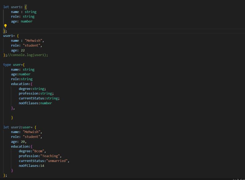 Mehwish Malik on LinkedIn: #typescript #programming #development Mehwish Malik on LinkedIn: #typescript #programming #development