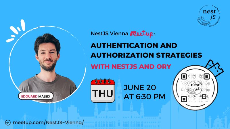 NestJS Vienna on LinkedIn: NestJS Vienna June Meetup , Thu, Jun 20 ... NestJS Vienna on LinkedIn: NestJS Vienna June Meetup , Thu, Jun 20 ...