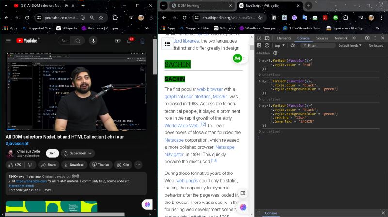 SACHIN SEN on LinkedIn: #webdevelopment #dom #javascript # ... SACHIN SEN on LinkedIn: #webdevelopment #dom #javascript # ...