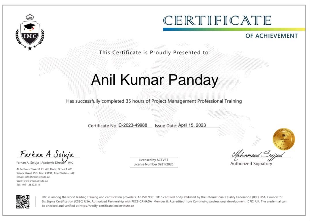 Anil Kumar Panday on LinkedIn: #trainingdevelopment #projectmanagement ... Anil Kumar Panday on LinkedIn: #trainingdevelopment #projectmanagement ...